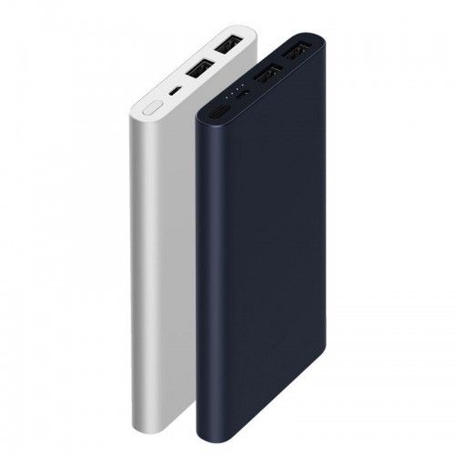 Mi_Powerbank 10000mAh V3 Dual Input/Output Fast Charge 18W– Black Micro ...