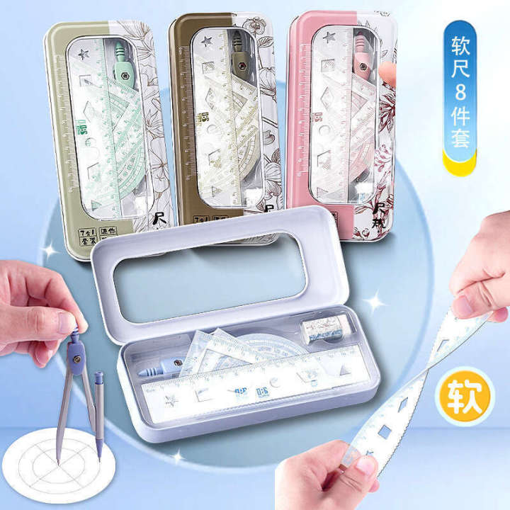 New round compass multifunctional exams, straight triangle board for ...