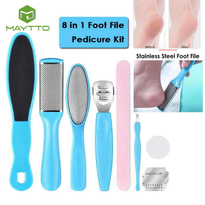 【The Edge of Beauty】MAYTTO Foot File Pedicure Kit Callus Remover ...