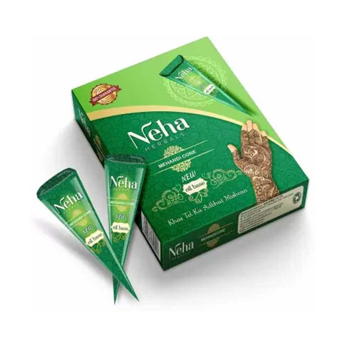 Neha Fast Colour tube Mehedi- (10 pics) Pata | Daraz.com.bd