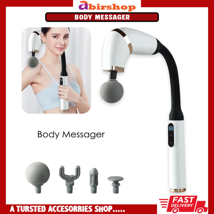 Message Gun Body Messager Bouncy Revolutionary Deep Tissue Massage Gun ...