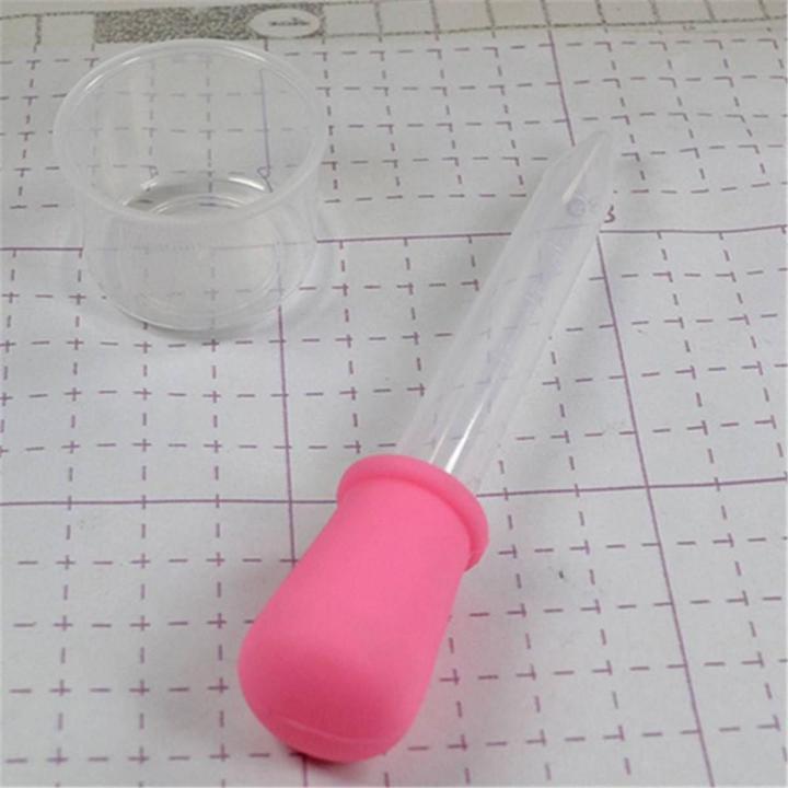 5ml Plasitc Baby Feeding Medicine Liquid Eye Ear Dropper Pipette ...