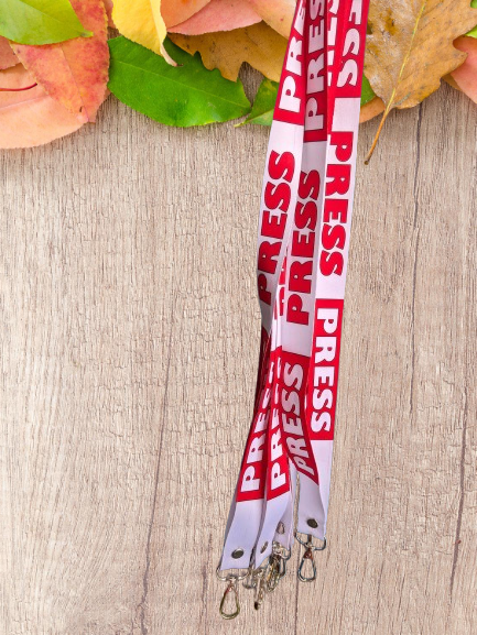 PRESS ID fita/ ID Lanyard/ID card lanyard/Id Card Carrying Ribbon ...