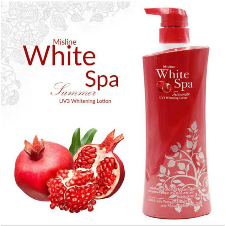 Mistine White Spa Uv3 Fairness Body Lotion 400 ml | Daraz.com.bd
