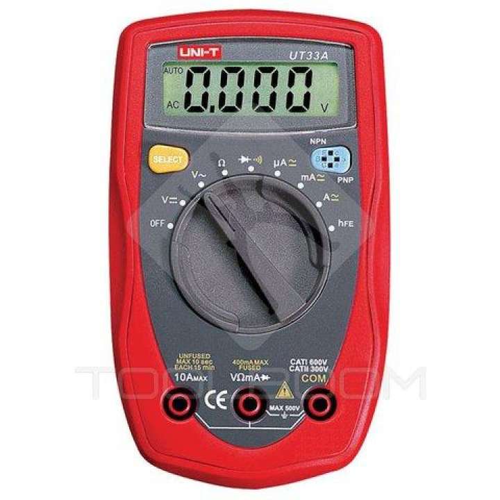 UNI-T UT33A Handheld LCD Digital Multimeter Auto Range | Daraz.com.bd