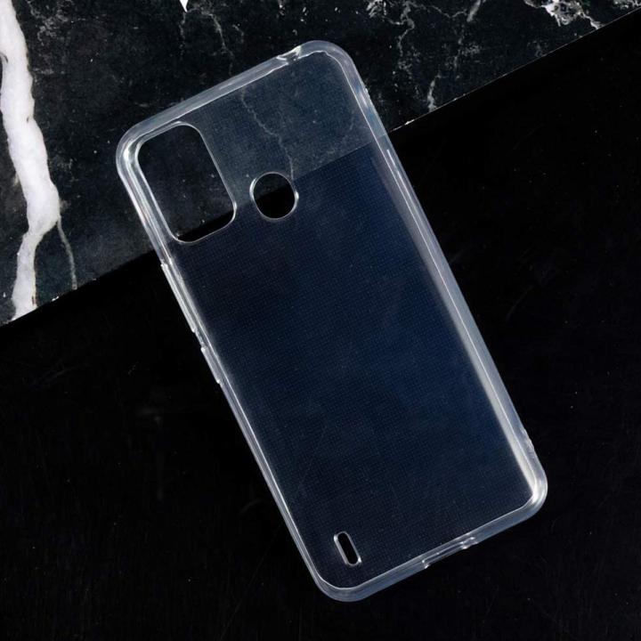 Itel Vision 1 Pro Clear Cover Soft Thin Anti-Scratches Crystal Case ...