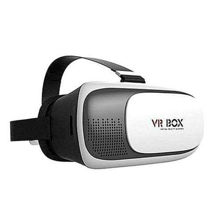 VR BOX 2 Virtual Reality 3D Glasses For Smartphones - Black and White ...