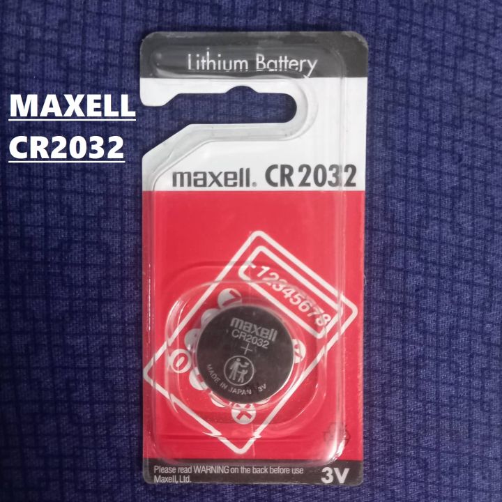 MAXELL2032 CR2032 Battery 3V CR2032 Watch Battery CR2032 Button Cell ...