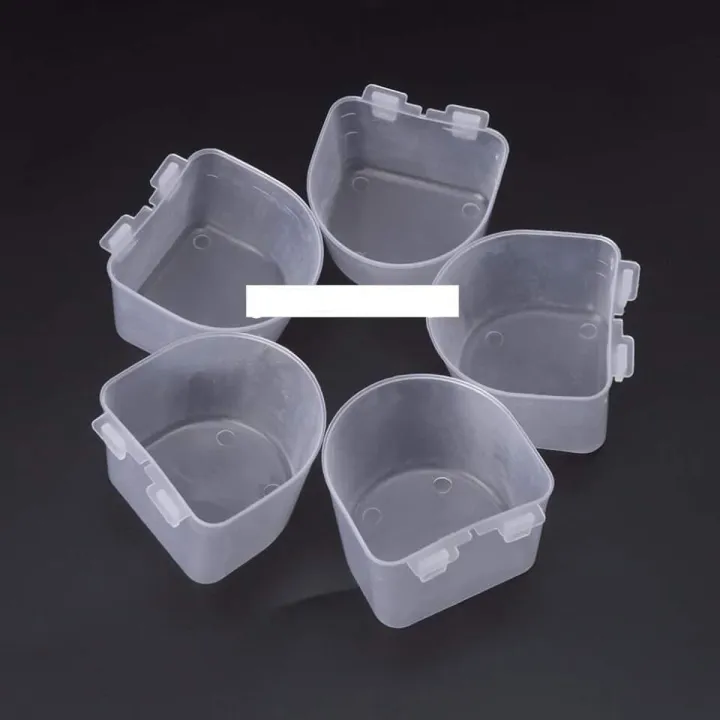 Pigeon bird water drinker 10 pieces Feeder, Plastic Dispenser Pot ...