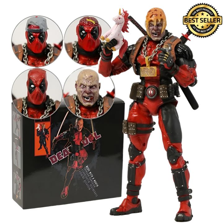 NECA - Marvel –1/4 Scale Action Figure – Ultimate Deadpool | Daraz.com.bd