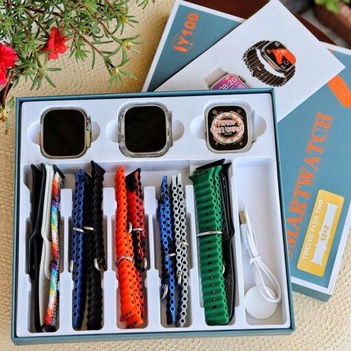 Y100 Couple Smartwatch Combo Smartwatch | Daraz.com.bd