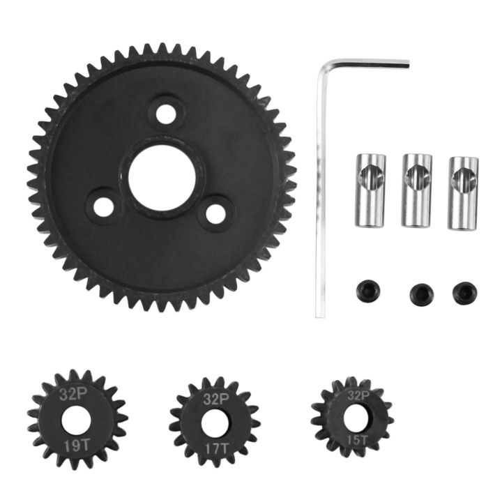 Metal Spur Gear 54T 15T 17T 19T Pinion Gear Set for 1/10 | Daraz.com.bd