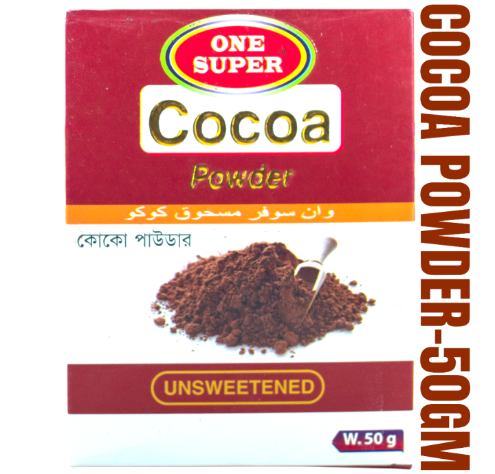 One Super Cocoa Powder -50gm | Daraz.com.bd