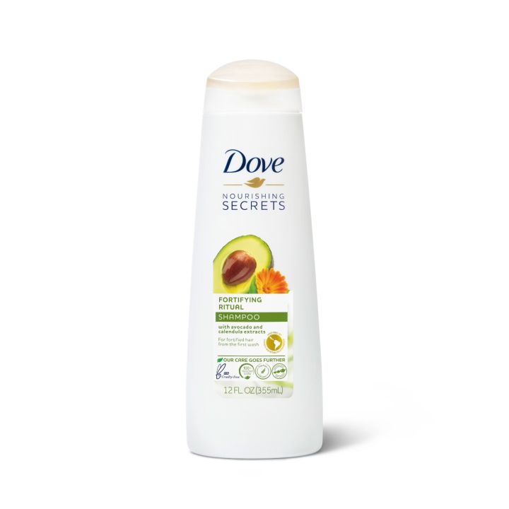 International European product Hair care Dove Fortifying Ritual shampoo ...