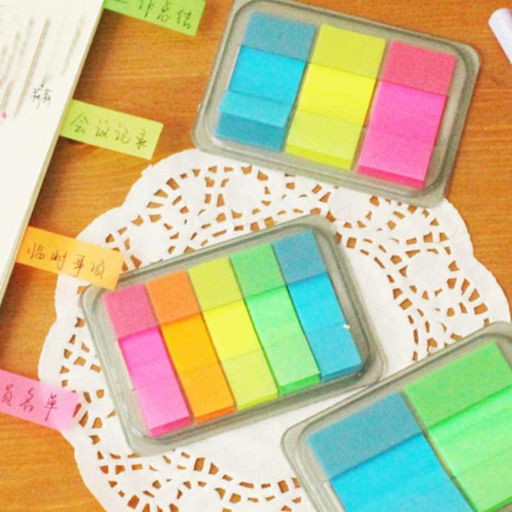 Hard Cover Sticky Notes Pad Self Adhesive Memo Pads Stick Notes Paper ...