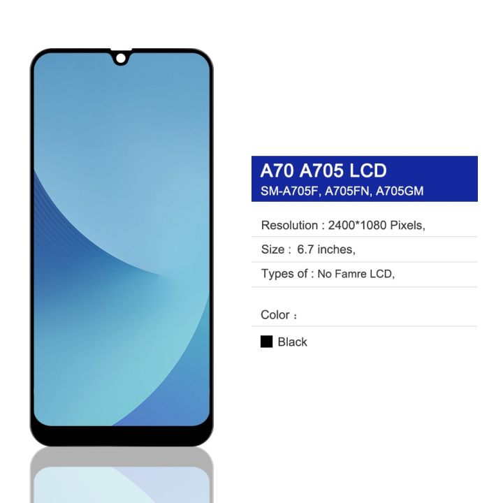 High Quality Display For Samsung A70 2019 A705 A705F A705DS LCD Display ...