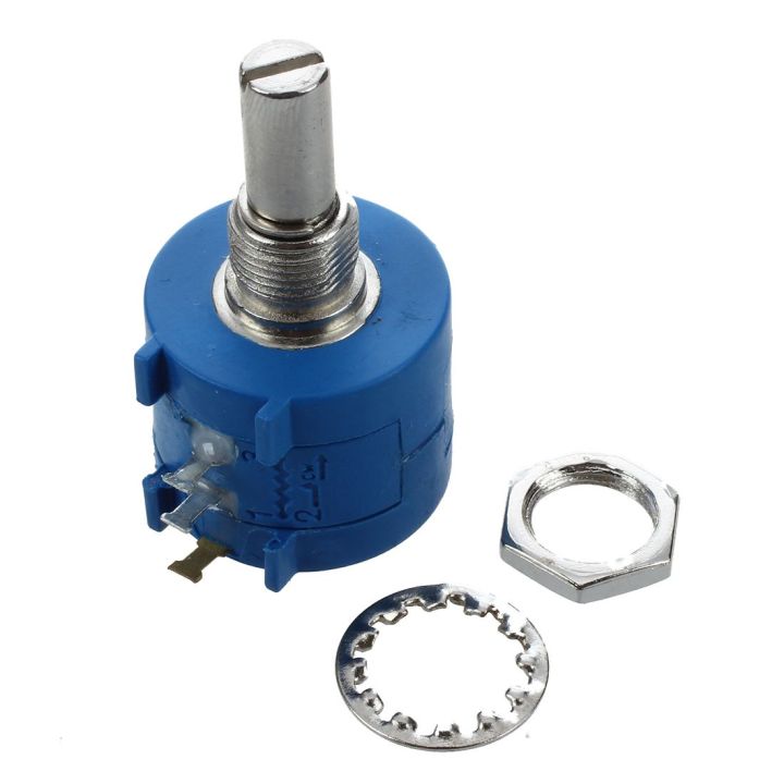 3590S-2-502L 5K Ohm 10-Turn Rotary Wire Wound Precision Potentiometer ...