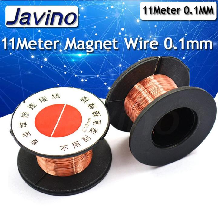 【VisioN Shop】11Meter Magnet Wire 0.1mm Enameled Copper Magnetic Coil ...