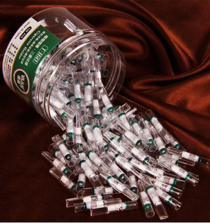 Fine Cigarette Holder Disposable Filter Triple Microporous Filter Beads ...