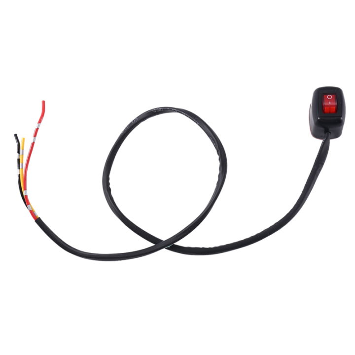 Car Modification Paste Switch ABS Mini Rocker Switch Self-Locking Ship ...
