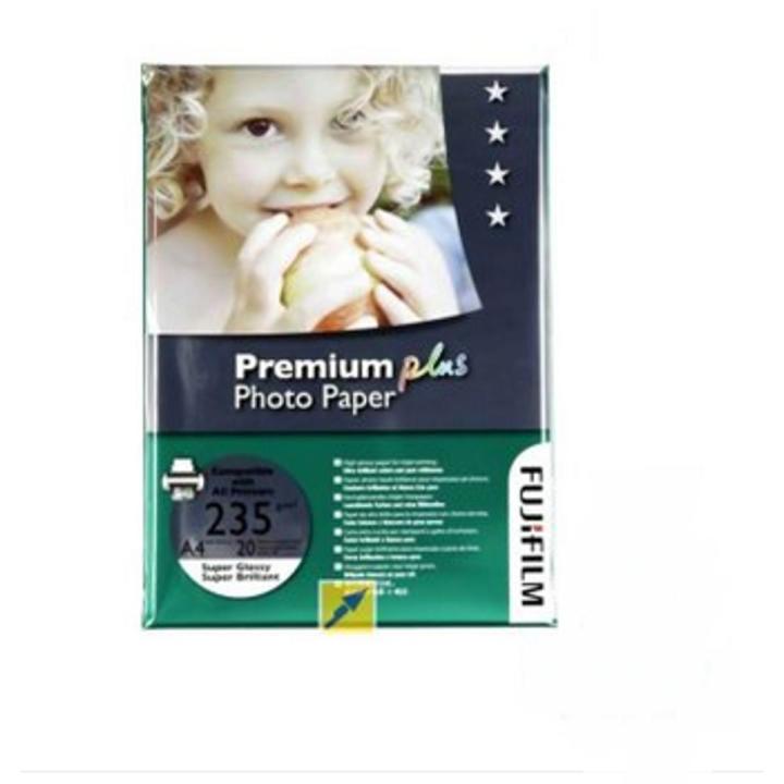 Fujifilm Premium Plus Glossy Photo Paper A4 Size 20 pages | Daraz.com.bd