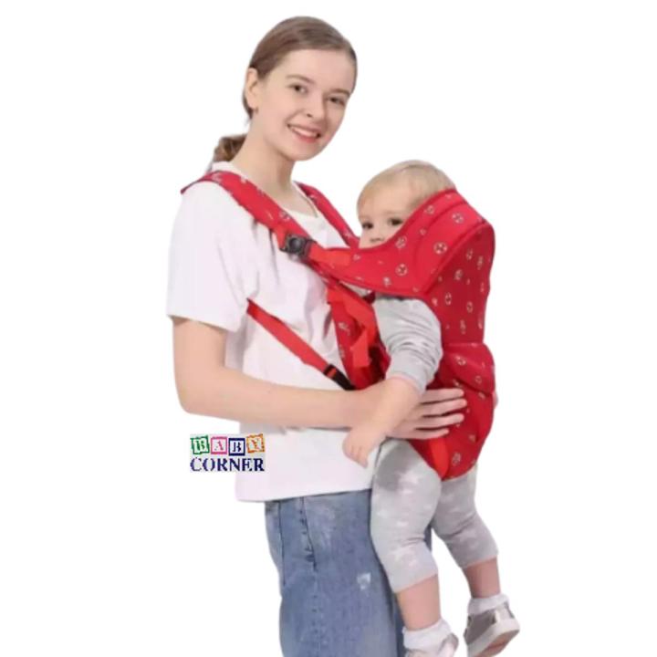Baby care 6 in 1 Baby carrier (Red) | Daraz.com.bd