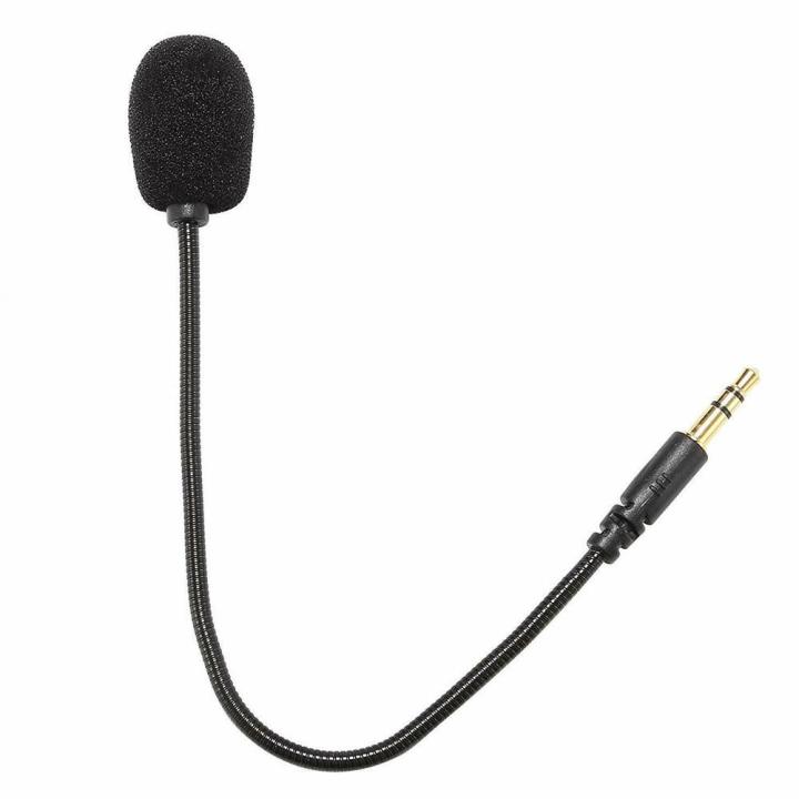 Headset Microphone adjustable 360 degrees bendable gaming Mic 3.5mm ...