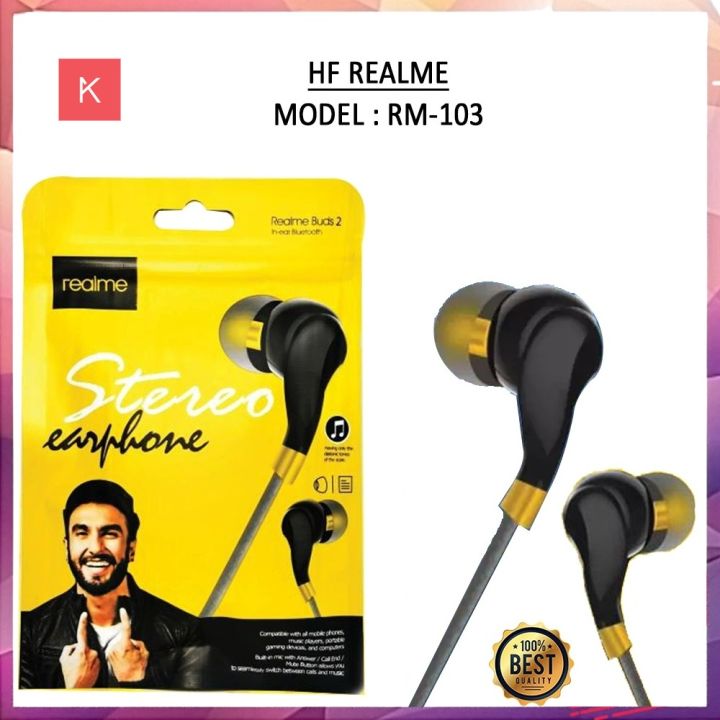 Realme buds 2 model :-RM 103 for all type mobile | Daraz.com.bd
