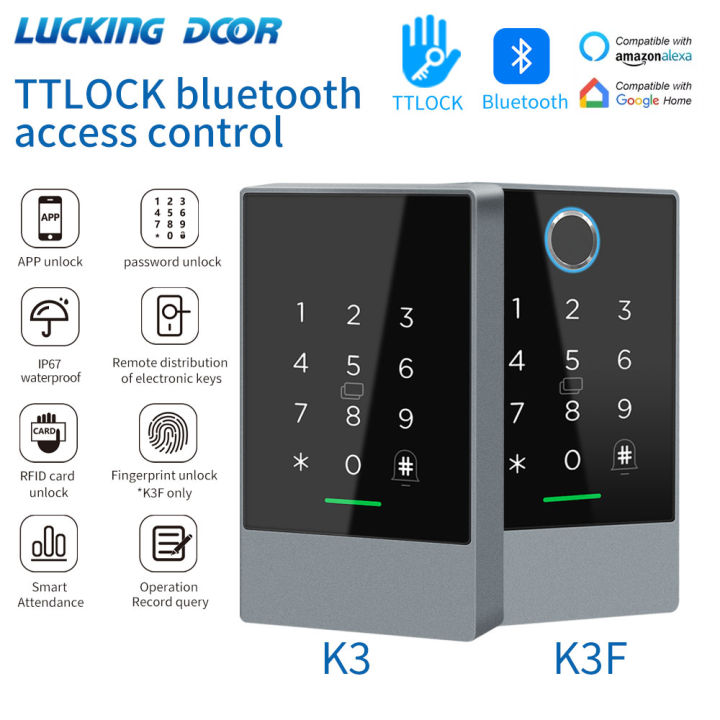 TTLOCK K3/K3F Fingerprint Access Control Door System Opener for ...