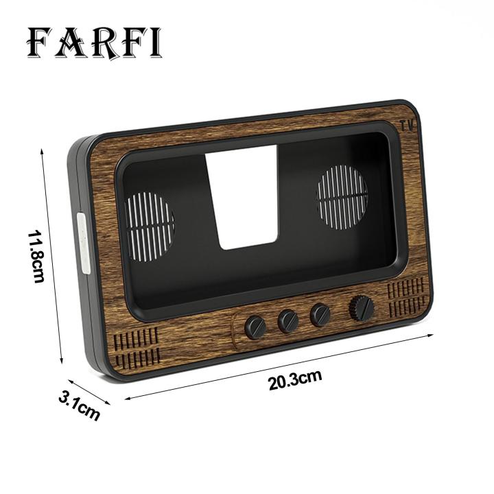 Retro Tv Phone Stand Retro Tv-shaped Phone Stand Portable Universal ...