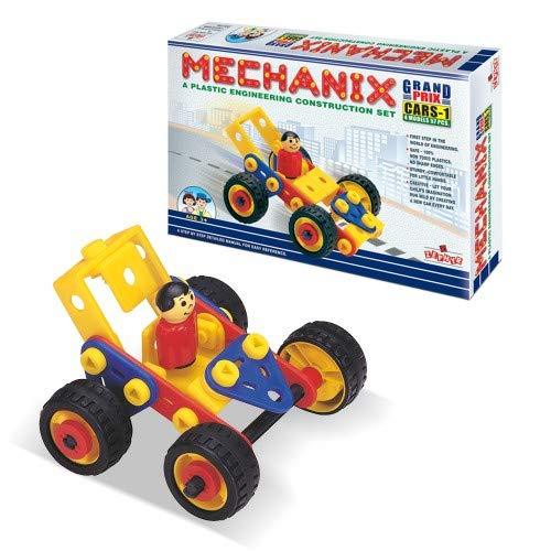 Zephyr Plastic Mechanix - Cars 1 block building set for kids-02001 ...
