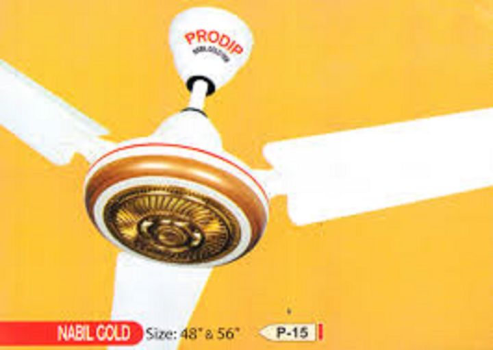 Ceiling Fan Prodip Nabil Gold 56" ( Only 3 years replacement guarantee ...