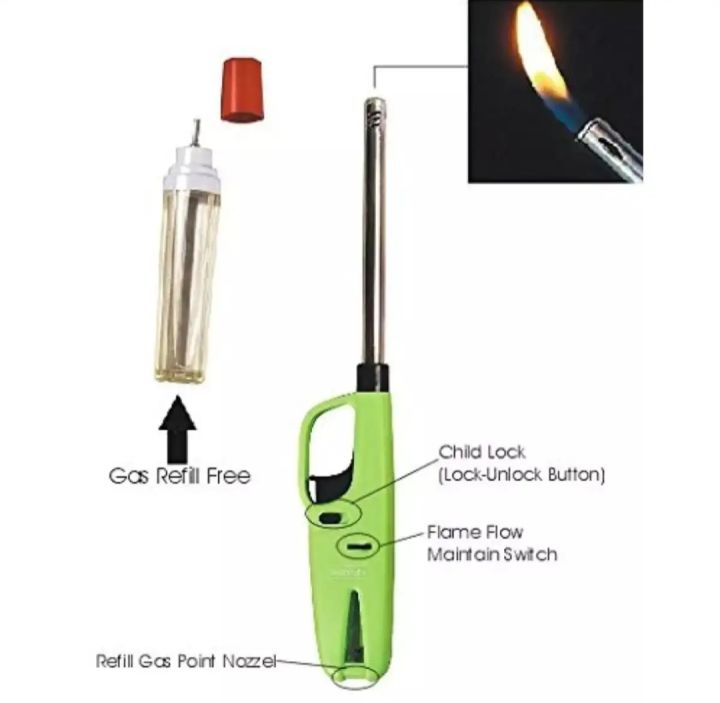 Kitchen gas lighter with gas refil - Kitchen Accessories - lighter gas ...