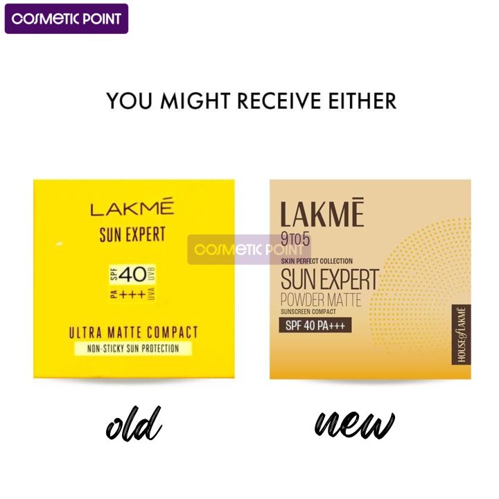 Lakme Sun Expert Ultra Matte SPF 40 PA+++ Compact (7gm) | Daraz.com.bd
