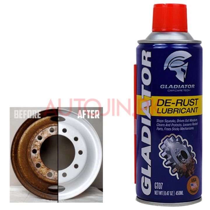 GLADIATOR - Multi Cleaning ANTI RUST Spray-450 ML | Daraz.com.bd