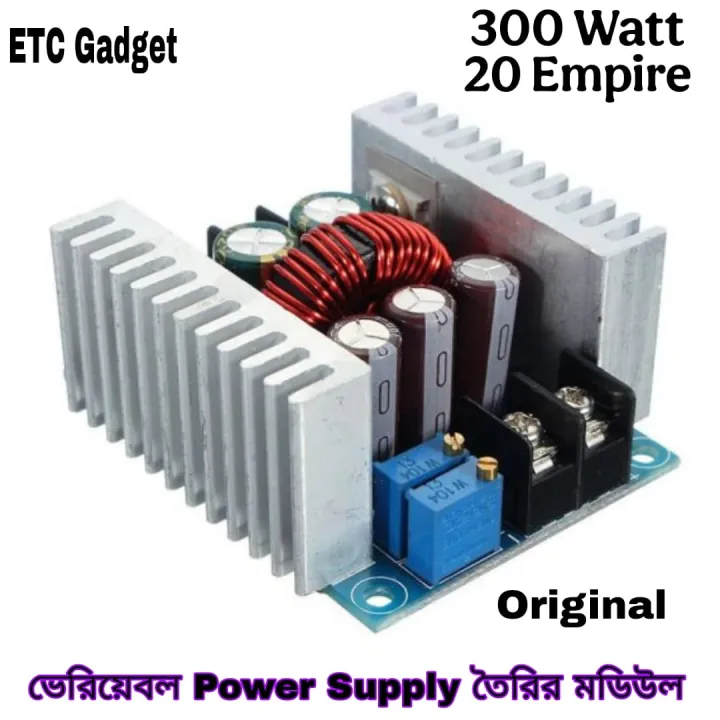 300W 20A DC-DC Buck Converter Step Down Module Constant Current LED ...