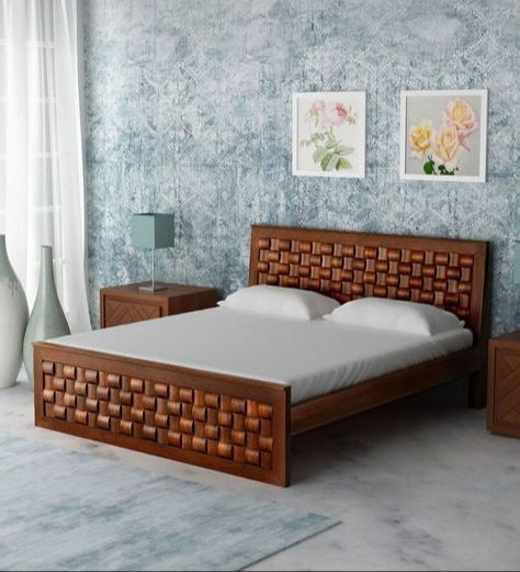 Royal Furniture Classic Solid Wooden Bed Semi Box Bed Sami Dobul Bdd ...