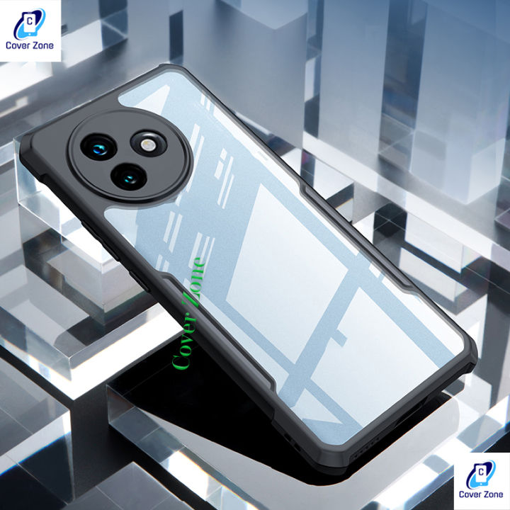 itel S24 Xundd Protective Airbag Bumper Transparent Back Side Clear ...