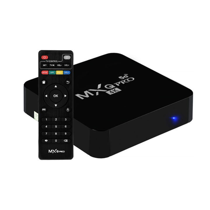 MXQ pro 4K 5G Android Smart TV Box - 8GB Ram/128GB Rom, Android 11.1 ...