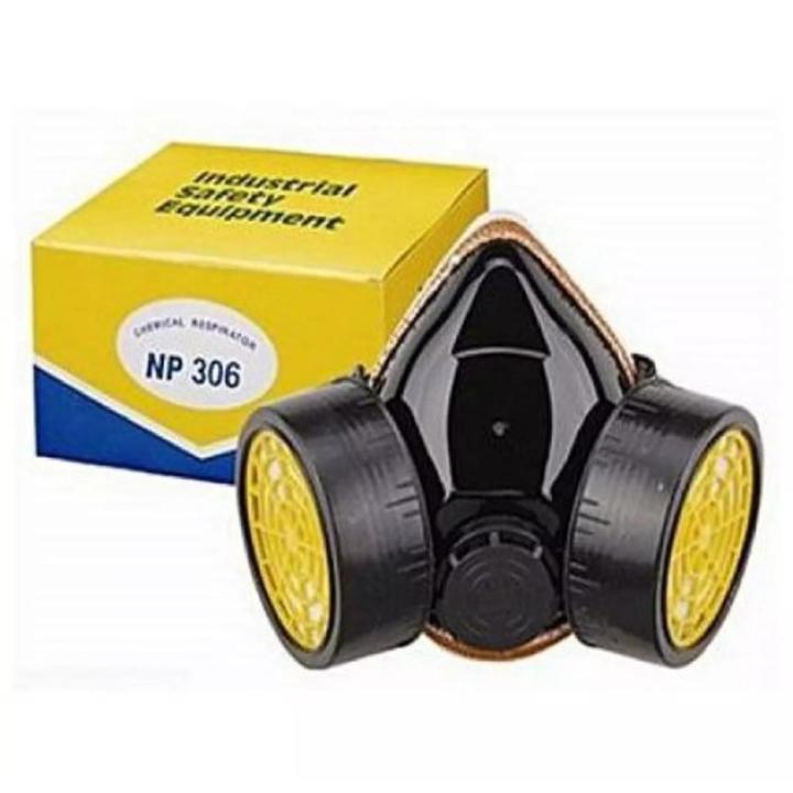 Chemical Gas Mask Emergency Survival Safety Respiratory 2 Part | Daraz ...