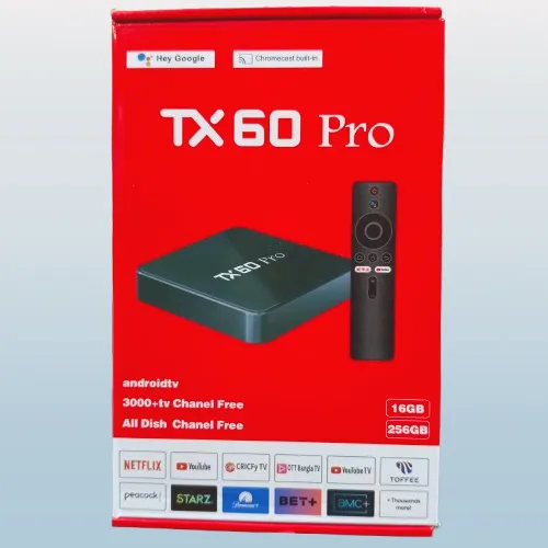 TX60 Pro 16GB 256GB Android 16 5G 14K ULTRA HD Android Smart TV Box ...
