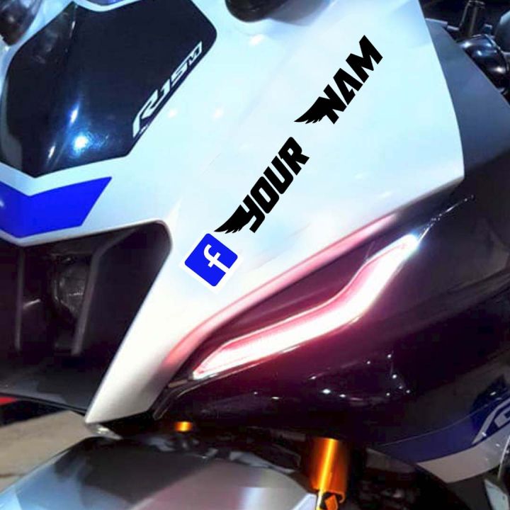 Nam tag sticker white with any logo(sticker buzz) | Daraz.com.bd