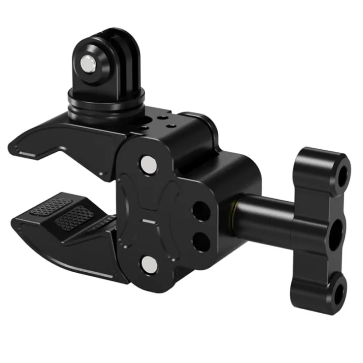 Super Clamp Camera Mount Desk Camera Holder Universal 3-Card Handlebar ...