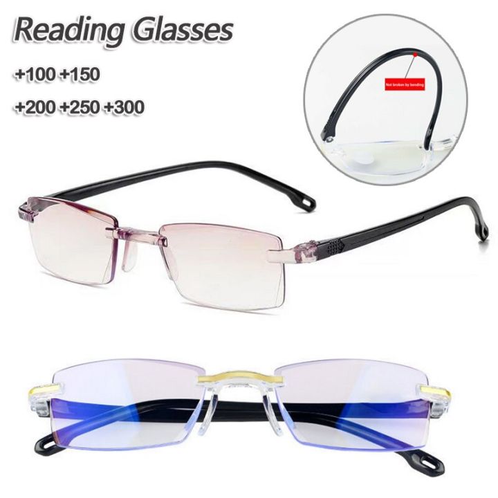 （New）Prebyopia High-Definition Reading Glae Intelligent Zoom Dual Beam ...