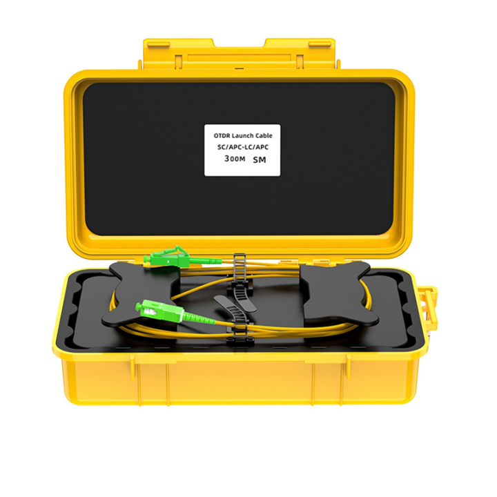 OTDR Launch Cable Box Fiber Optic Ring Transmitter 300M Dead Spot ...
