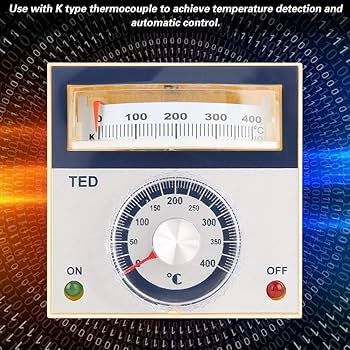Pointer Temperature Controller K Type Digital Thermostat TED-2001/JTC ...