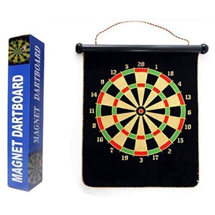 12'' Inch Magnetic Roll Up Double sided Dart Board and target game ...