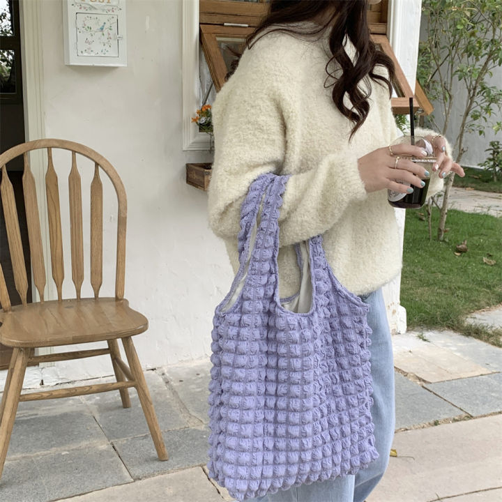 Female Tote Light Cute Shopping Bags Handbag Fabric Casual Shoulder Bag ...