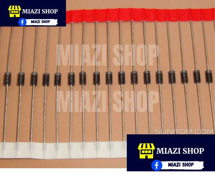 1N4007 Rectifier Diode 1A 1000V DO-41 1N-4007 100 pice | Daraz.com.bd