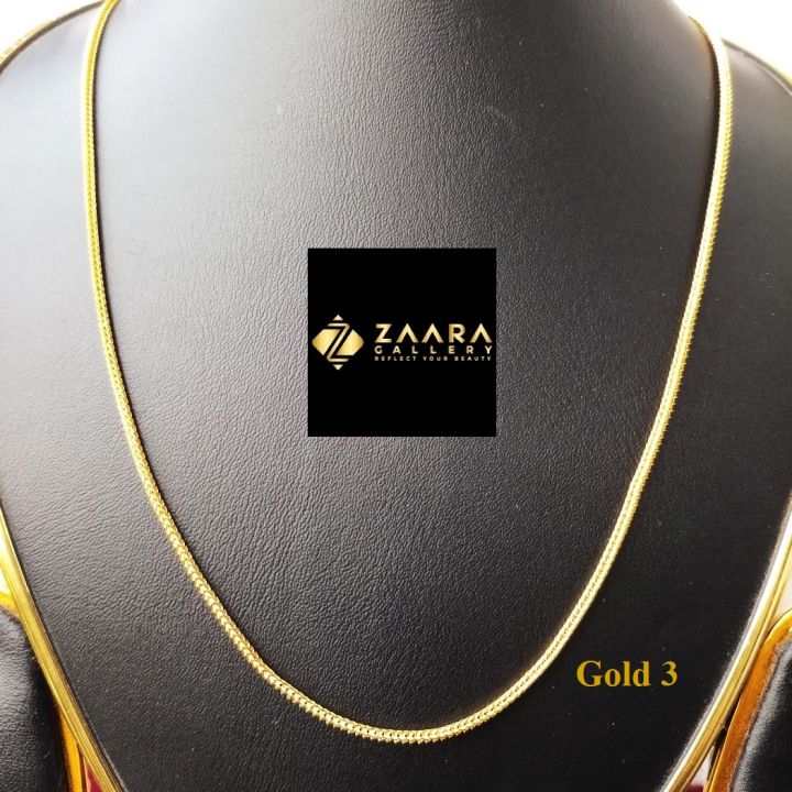 City Gold Chain for Women (Imported) M-CTCN0050ALL- Necklace for Women ...